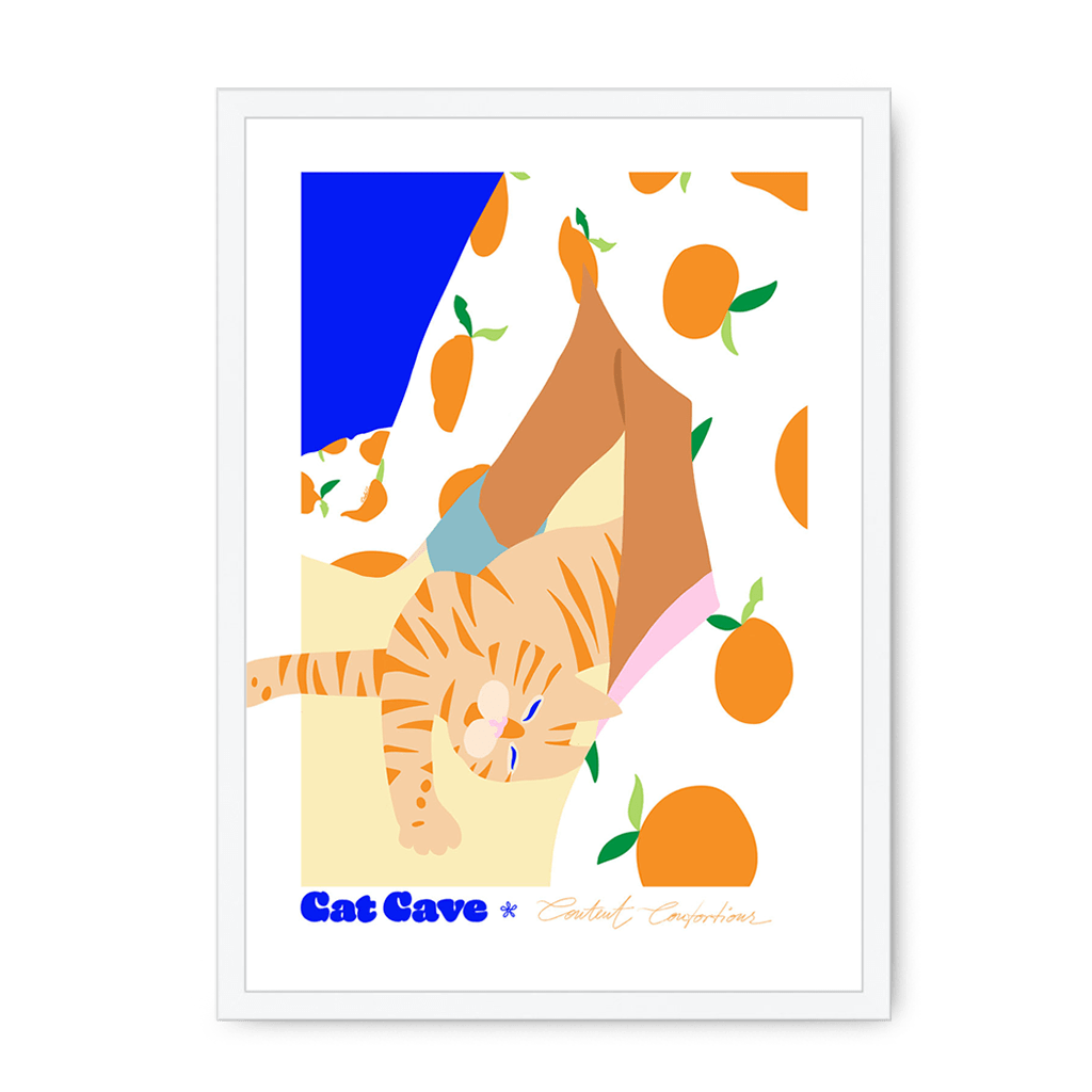 Content Contortions Framed Print – diedododa